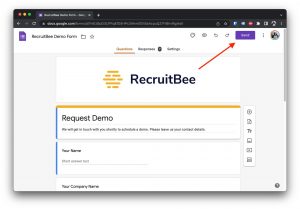 How to get a sharable Google Forms Link - GFormAnalytics